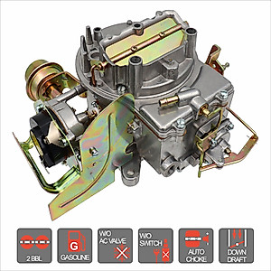 2 Barrel Carburetor 2100 2150 Carburetor For Ford 289 302 351 Carb F100 F250 F350 360 Cu Jeep Engine Mustang Replace for Motorcraft/Autolite 2100 2150 Carburetor with Electric Choke