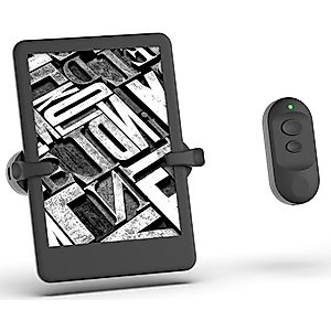 Remote Contorl Page Turner for Kindle Paperwhite iPad Surface iPhone Android Tablets Reading Novels - Easily Flip Pages Back and Forth