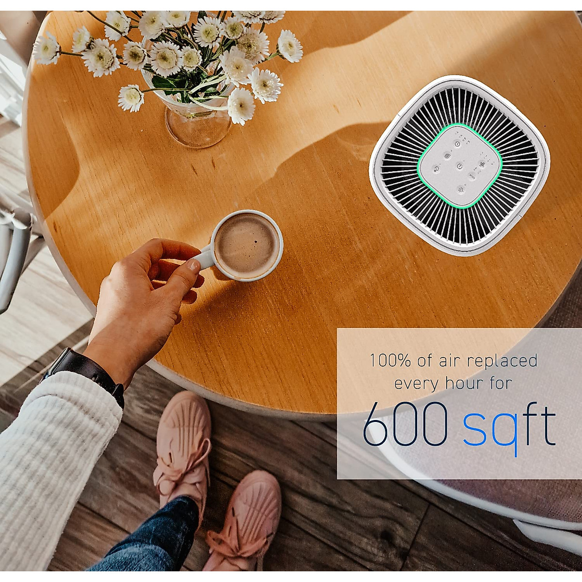 HATHASPACE Harmony 600 Certified Replacement Filter for HSE600 Air Purifier, H13 True HEPA