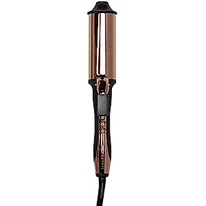 FoxyBae Titanium Curling Iron 2 Inch – Rose Gold Collection | Curling Wand for Shiny & Healthy Hair | Long Lasting, Defined Curls | Hair Curler for Longer Hair | Top Hair Tool for Styling, (2")