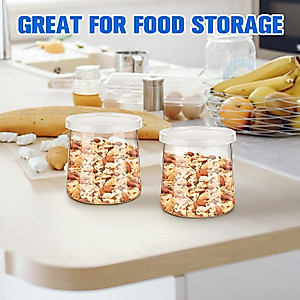 32 Pcs Oui Yogurt Jars Lids, Plastic Yogurt Container Jar Lids Sealed against leaks Replacement Lids Covers for Yoplait Oui Yogurt Glass Jars