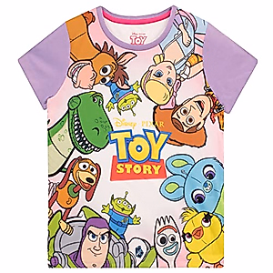 Disney Girls' Toy Story Pajamas Size 2T Multicolored