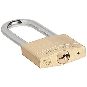Master Lock 140DLH Padlock, 1 Pack, Bronze/Silver