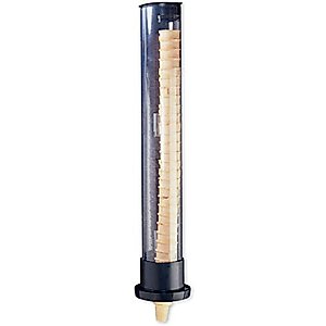 San Jamar IC2200SM Ice Cream Cone Dispenser, Clear