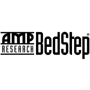AMP Research 75304-01A BedStep Retractable Bumper Step for 2002-2008 Ram 1500, 2003-2009 Ram 2500/3500 , Black , Large