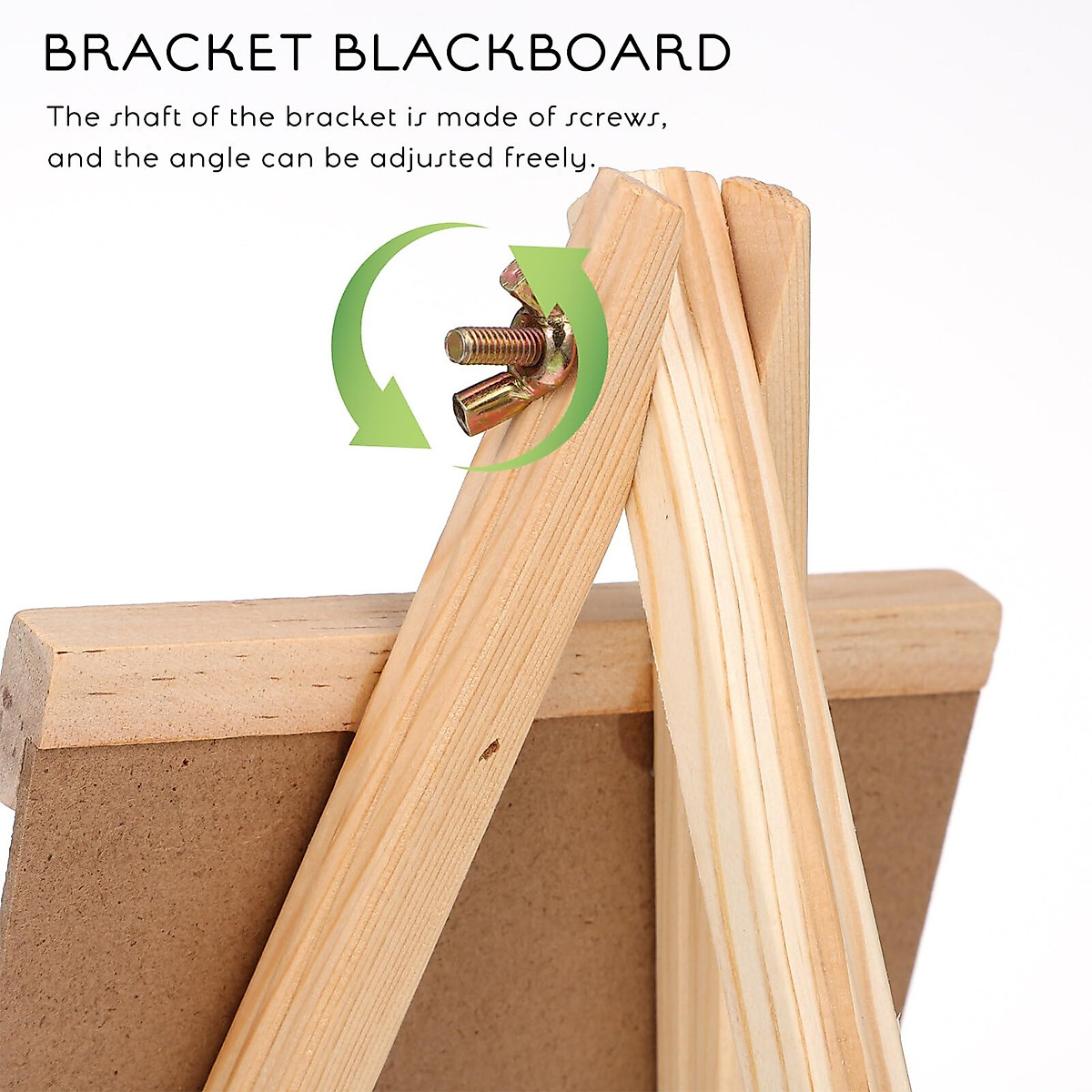 MAGICLULU Kitchen Chalkboard Coffee Shop Decor Wooden Blackboard Reusable Chalkboard Mini Chalkboard Signs for Home Decor Dessert Table Sign Chalk Board Signs Desktop The Sign Ornaments