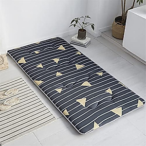 YLYAJY Foldable Tatami Mat Single Double Suitable for Student Dormitory Bed Mat Mattress Medium Thicken Mattress Breathable (Color : D, Size : 120 x 200cm 1.7kg)