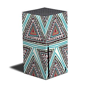 MightySkins Skin Compatible with Xbox Series X - Aztec Pyramids | Protective, Durable, and Unique Vinyl Decal wrap Cover | Easy to Apply and Change Styles | Made in The USA