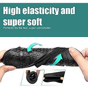 NZHMZJK Water Shoes for Boy Girl Quick-Dry Aqua Socks Swim Beach Yuga Exercise Wear Sport Pool Camping Must Haves Youth Size Style-04-2.5-3 Little Kid