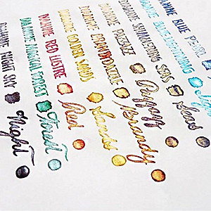 Diamine - Shimmering Fountain Pen Ink, Shimmering Seas 50ml