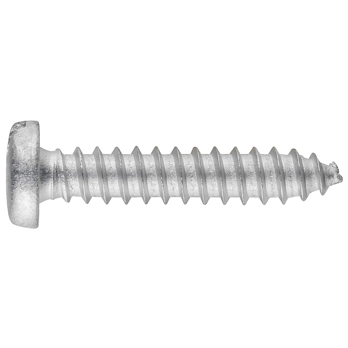 Hillman 1198 Aluminum Pan Head Slotted Sheet Metal Screw 10 x 3/4 in. 30-Pack
