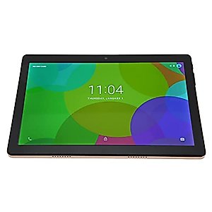 Qinlorgo 4G Calling Tablet, for 11 1080x1960 Resolution 5G WiFi 10in Tablet 4GB RAM 256GB ROM IPS Large Screen for Home (US Plug)