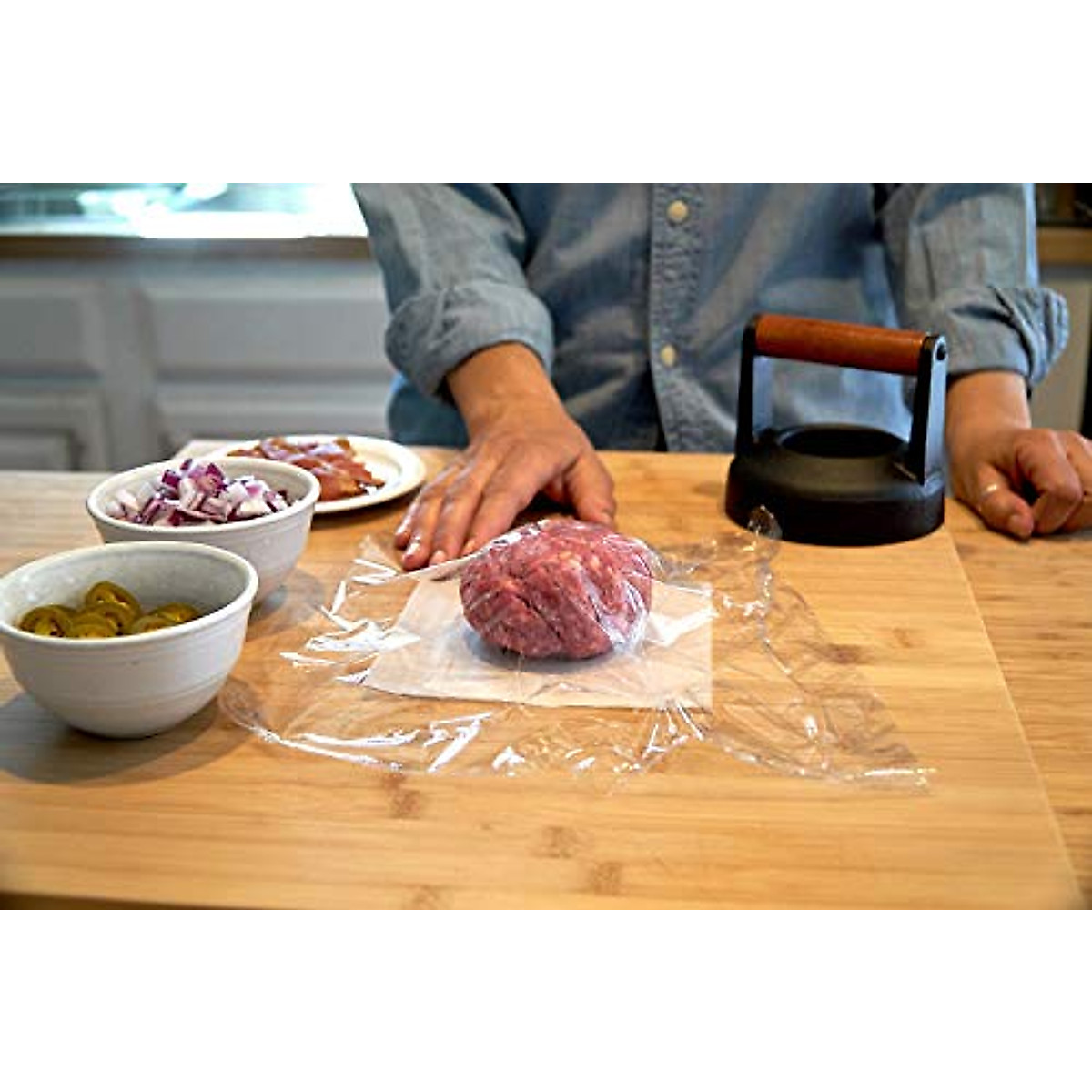 Cuisinart CGPR-222 Stuff Cast Iron Burger Press