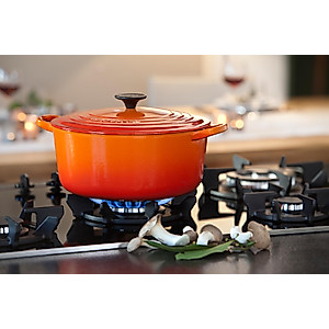 Le Creuset Enameled Cast-Iron 9-Quart Round French Oven, Flame