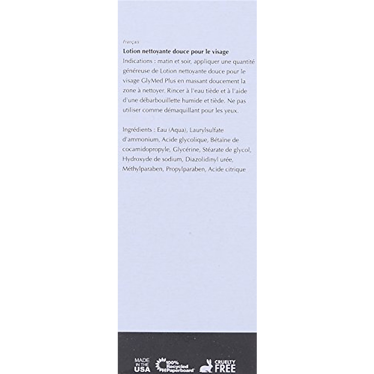 GlyMed Plus Age Management Gentle Facial Wash, 8 Ounce