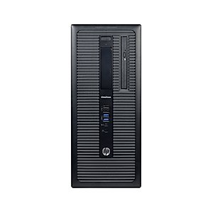 HP EliteDesk 800 G1-T, Intel Core i7-4790 3.6GHz, 16GB RAM, 250GB Solid State Drive, DVD, Windows 10 Pro 64Bit (Renewed)