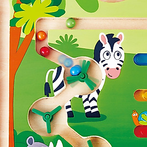 Hape Wooden Jungle Magnetic Maze