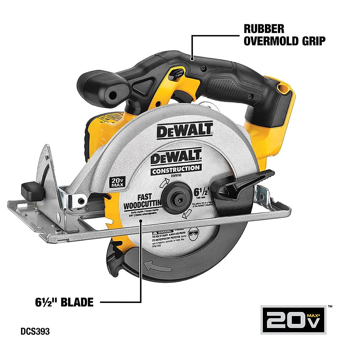 DEWALT 20V MAX Power Tool Combo Kit, 6-Tool Cordless Power Tool Set with Battery and Charger (DCK661D1M1)