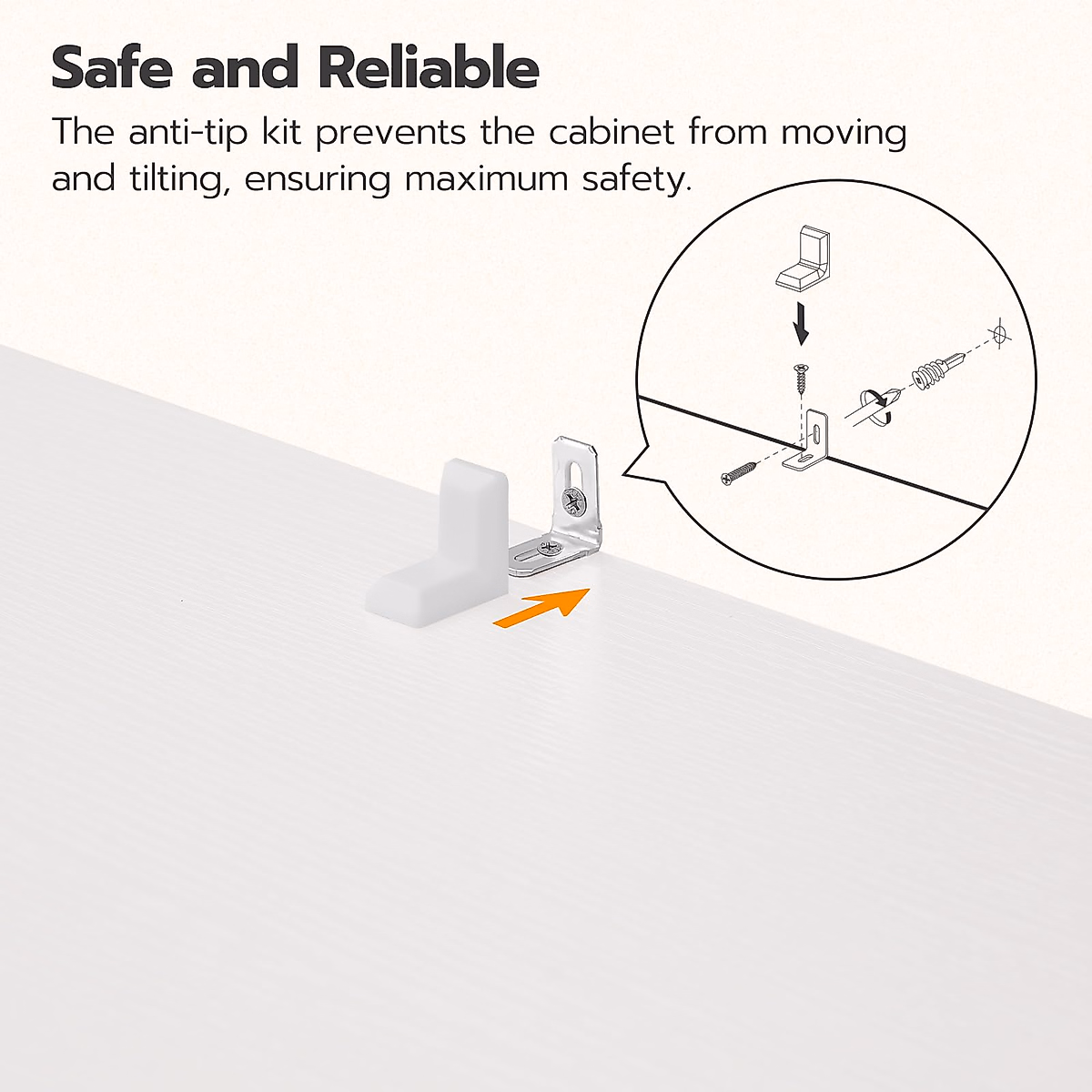 HOOBRO Toy Storage Cubby, Kids Bookshelf, Stackable 3-Bin Toy Storage Cabinet, Bookcase Footboard, Children's Toy Shelf, Hallway, White WT30CW01