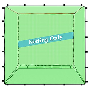 Golf Practice Hitting Nets for Backyard Driving Indoor Use Heavy Duty Practice Golf Driving Nets for Backyard Premium Portable Golf Impact Nets Cages with Frame and Net for Men