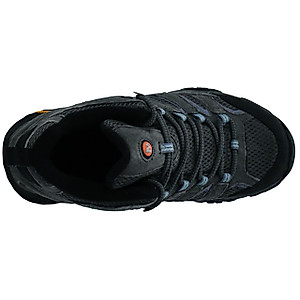 Merrell Women's Moab 2 Mid Waterproof Hiking Boot, Granite, 7 W US