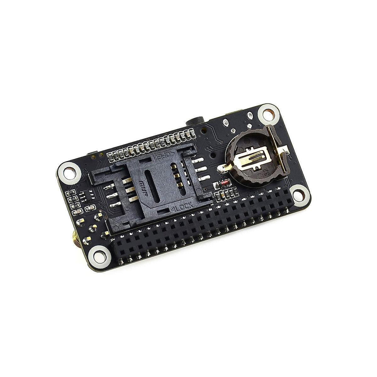 Ingcool GSM/GPRS/GNSS Bluetooth HAT Expansion Board for Raspberry Pi 4B/ 3B+/ 3B/ 2B/ Zero W/Zero, Based on SIM868 Module Supports SMS, Phone Call, Global Position, Transfer Data, etc.