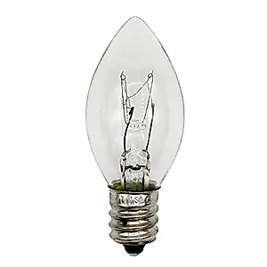 Creative Hobbies Plug in Night Light Module Includes 4 Watt Bulb, Ivory Plastic, Great for Making Your Own DIY Decorative Night Lights, Pack of 4