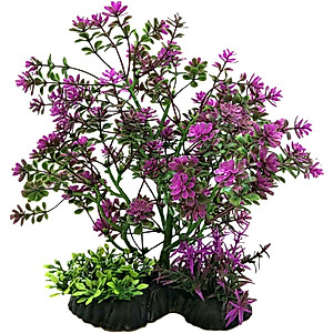 Penn-Plax BST11 7-8 in. Bonsai Plant Purple