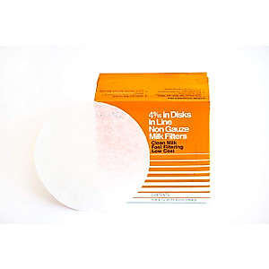 Shenandoah Homestead Supply Kenag Milk Filter Disks 4-9/16" (100 disks) (1 pack)