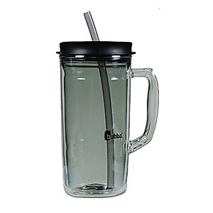 Bubba Envy Travel Mug, 48 Ounces, Black - Double Wall Insulated with Straw and Handle - Sweat Resistant, Ideal For Travel