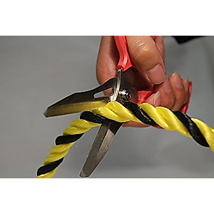 VAMPLIERS vSHEARS: 6.3" All Purpose Heavy-Duty Scissors. 4-in-1 Multipurpose Blade Combination Shears, Premium Japanese Stainless Steel Body. Cuts Carpet, Leather, Rope, Copper Wire and more.…