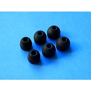 6pcs (B)- S/M/L Replacement Earbuds Eartips Set Compatible with Plantronics Backbeat Go 3 Earphones Headphones