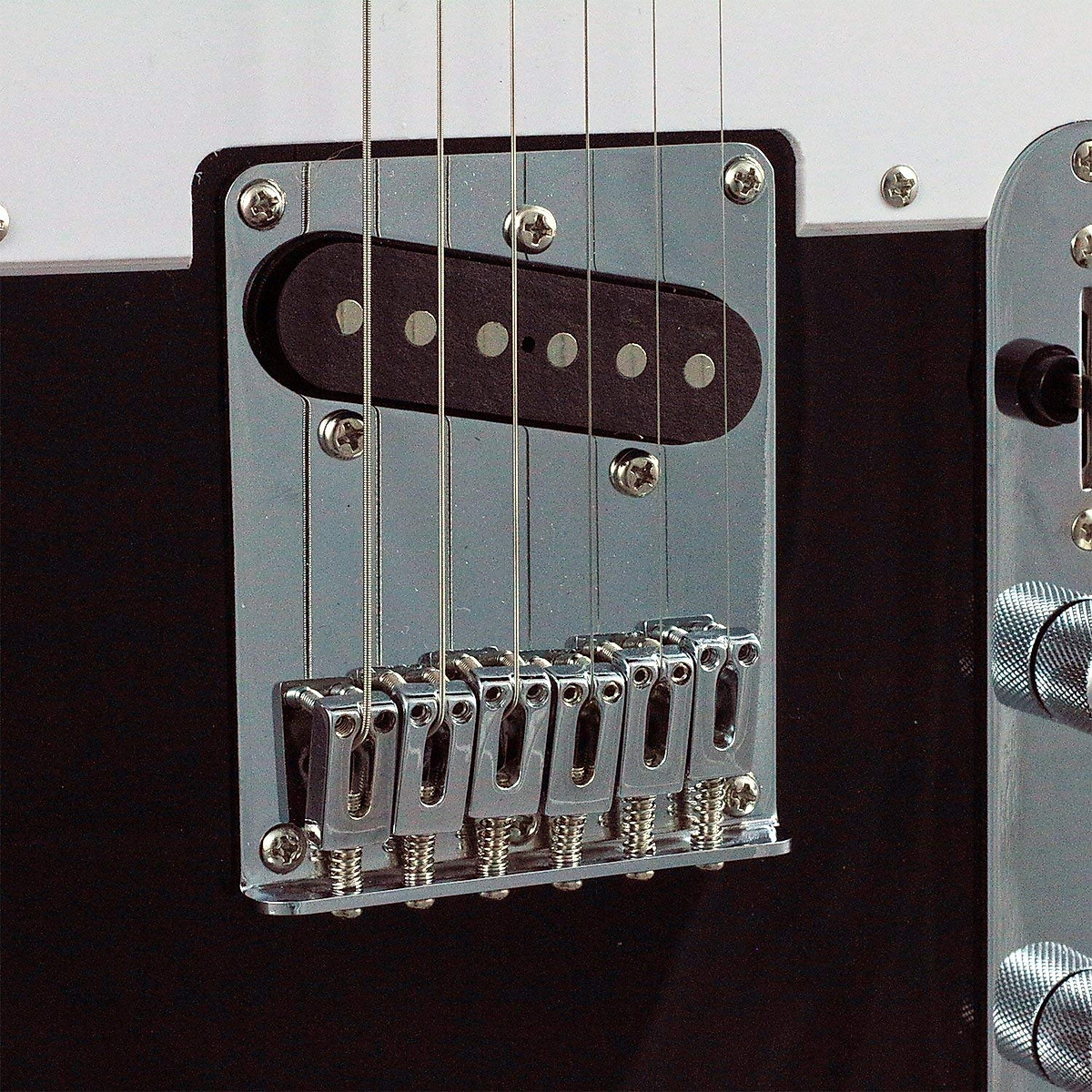 CNZ Audio Thinline TL Electric Guitar - Left Handed - Butterscotch Blonde Finish, Semi-Hollow Body, Amber Maple Gloss Neck and Fingerboard