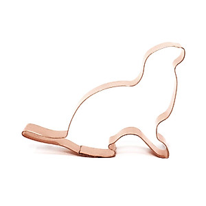 North American River Otter ~ Zoo Mammals ~ Copper Animal Cookie Cutter