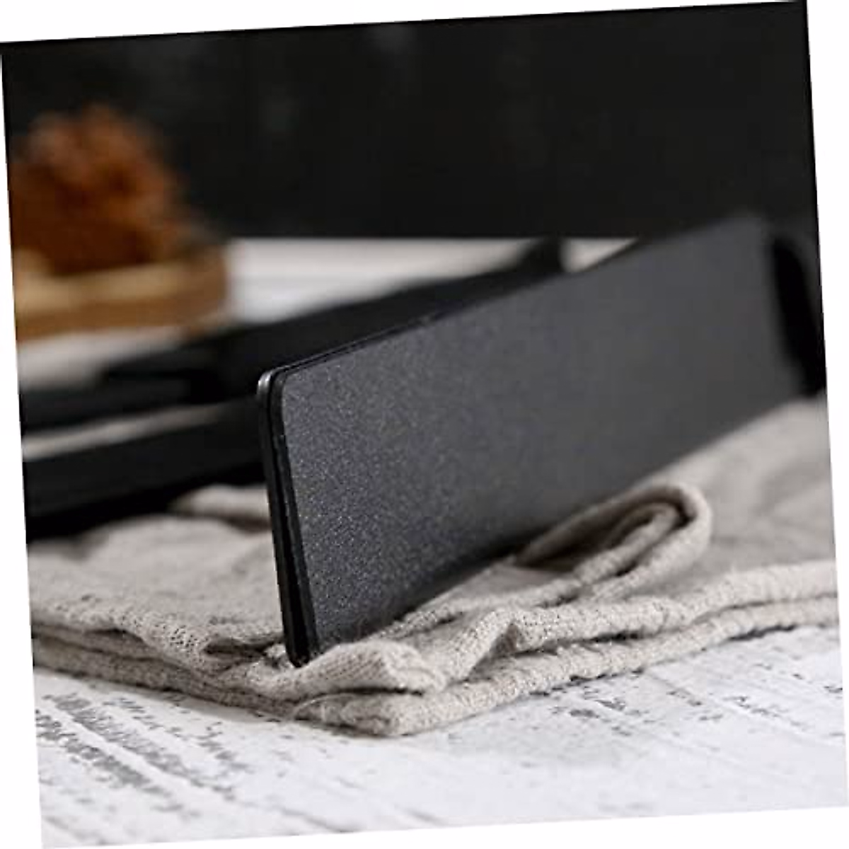 GRADENEVE 5pcs Blade Protection Jacket Knife Guards Kitchen Cutter Sheathes Kitchen Accessory Blade Protectors Knife Protectors Kitchen Guard Cutter Protector Sleeve Cutter Guards Black Abs