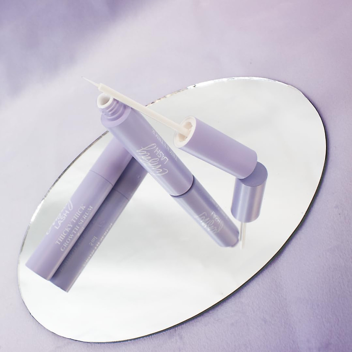 LivBay Thicky Thick Growth Serum - Eyelash Enhancing Serum for Fuller Longer and Thicker Lashes