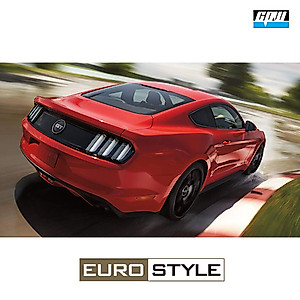 CPW Tail Lights Euro Style Compatible with 2015 2016 2017 2018 2019 2020 2021 2022 Ford Mustang LED Tail Lights Rear Lamps Sequential Plug & Play (Clear)