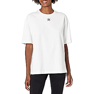 adidas Originals Women's Tee, White, Large