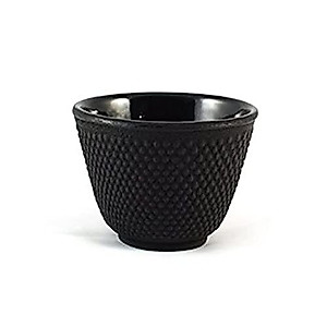 Happy Sales HSCT-ARB07 , Cast Iron Teacup ARR Black