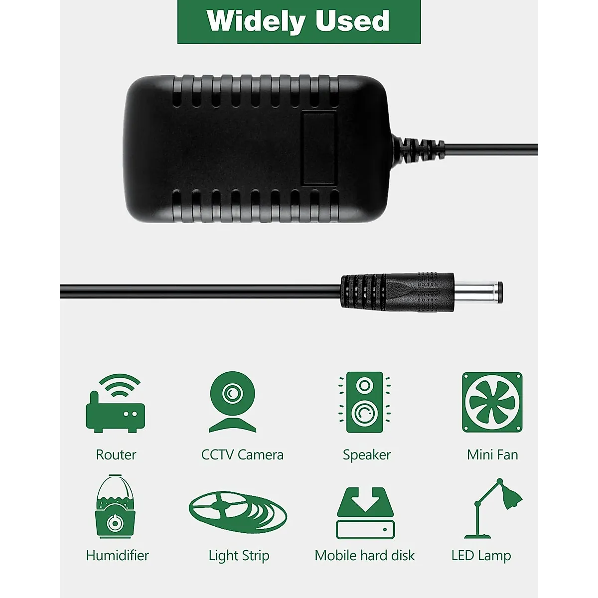 Jantoy 9V AC Adapter Power Cord Compatible with Atari Flashback 2 Classic Game Console Flash Back