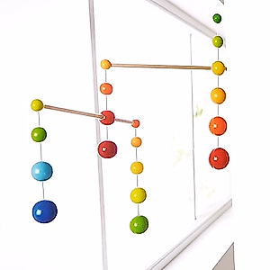 HABA Nursery Room Wooden Mobile Rainbow Balls (Made in Germany)