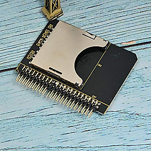 Comimark 1Pcs SODIAL(R) 44-Pin Male IDE to SD Card Adapter