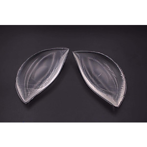 VASANA 1Pair Clear Breathable Soft Silicone Bra Bikini Inserts Breast Chest Swimsuit Pads Enhancers Push-up Bra Insert Pad Molding Pad Booster Pads for Women Swimsuit and Bikini