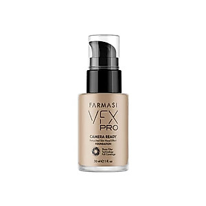 FARMASI VFX Pro Camera-Ready Liquid Foundation, Natural Beige 10, Unisex