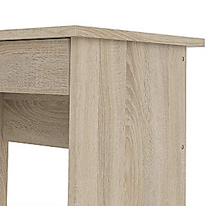 Tvilum, Oak Structure Walden Desk with 5 Drawers