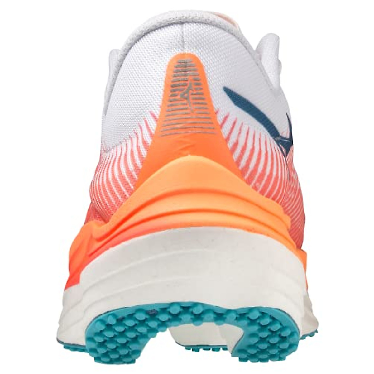 Mizuno Men's Wave Rebellion Pro Running Shoe, White/Silver, 8