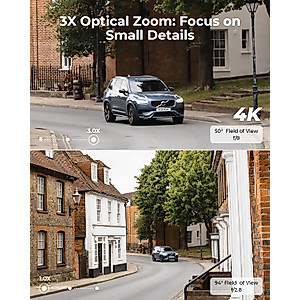 Reolink 4K 16CH PoE Camera Security System, 8X RLC-833A PoE IP Cameras Bundle with RLN16-410 NVR 16 Channel Pre-Installed 4TB HDD, Motion Spotlights, 3X Optical Zoom, Two Way Talk, Smart Detection