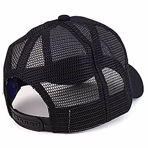 Trendy Apparel Shop High Frequency Holy Bible Structured Meshback Cap - Black Gold