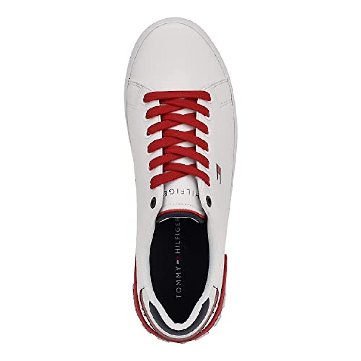 Tommy Hilfiger Rezz White/Red Multi 10.5 D (M)