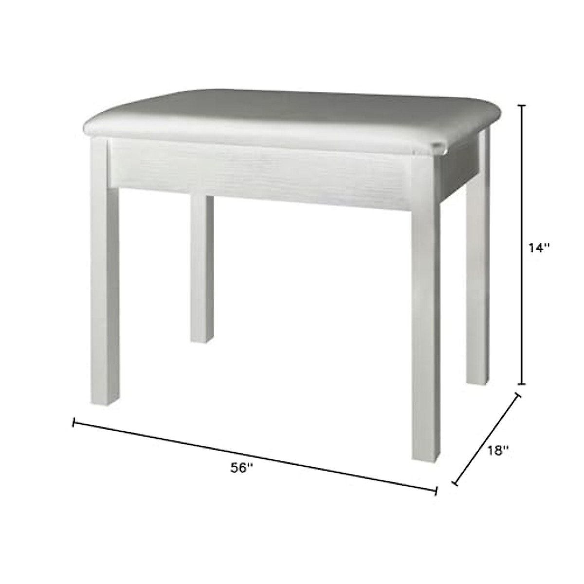 Korg LP-380 88-Keys Grand Digital Piano, White Bundle with Piano Bench, H&A Versa Professional Studio Monitor Headphones